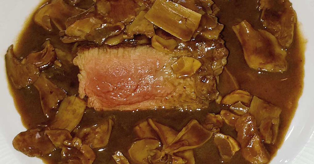Biftek u umaku od vrganja - Internacionalna kuhinja | Gastronaut